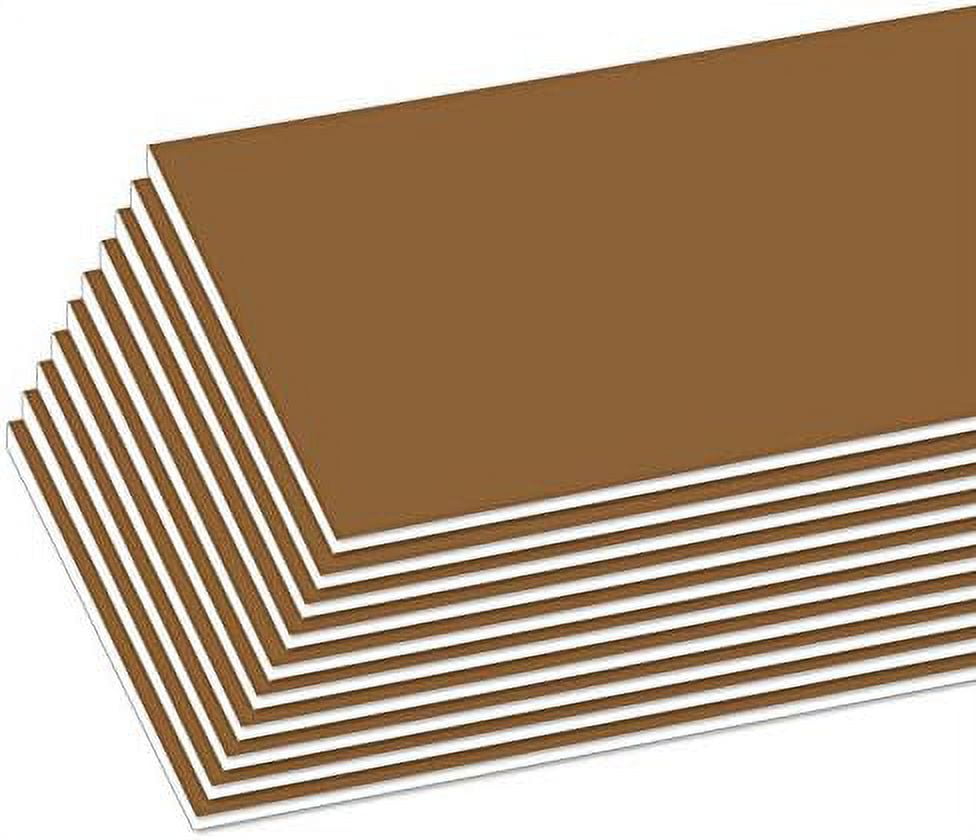 Foam Board 20" X 30" Brown, Colored Foam Boards 3/16 Inch Thickness ...