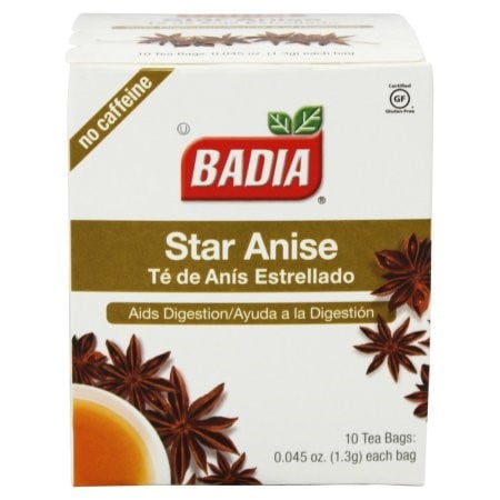 Badia Star Anise Tea Bags, 10 Ct - Walmart.com - Walmart.com