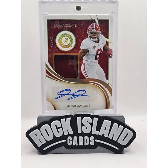 2020 Panini Immaculate Collection Collegiate Josh Jacobs #4 /49 ...