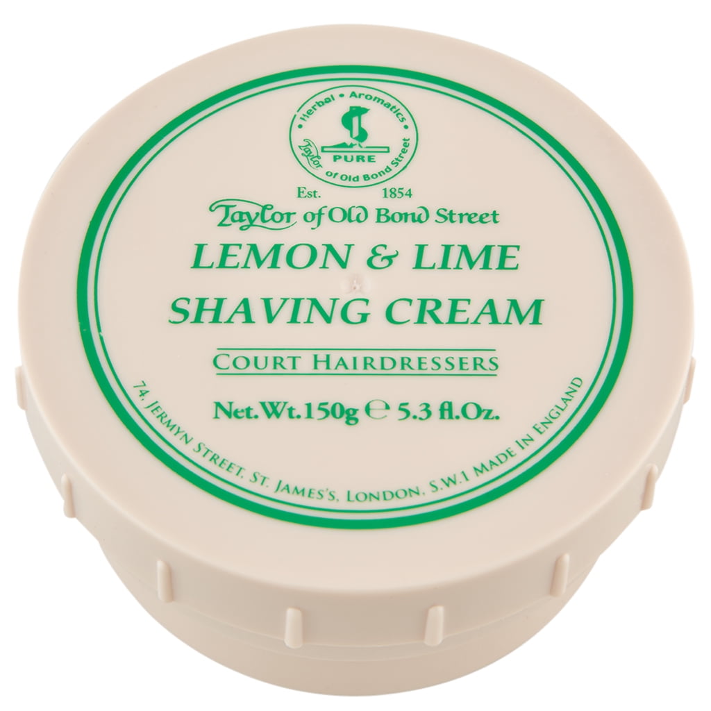 Taylor of Old Bond Street Lemon & Lime Shaving Cream 150 g | Walmart Canada