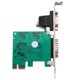 4X PCI-E PCI Express Dual Serial DB9 RS232 2 Ports Controller Adapter ... 4X PCI-E PCI Express Dual Serial DB9 RS232 2 Ports Controller Adapter ...