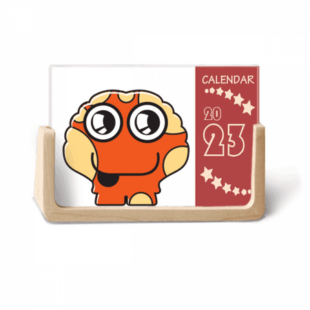 Universe And Alien Orange Alien Desk Calendar Desktop Decoration 2023 ...