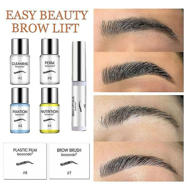 Keratin Brow Lamination Starter Kit Brow Lift Nourishing Perming Setting Semi Permanent Eyebrows ...