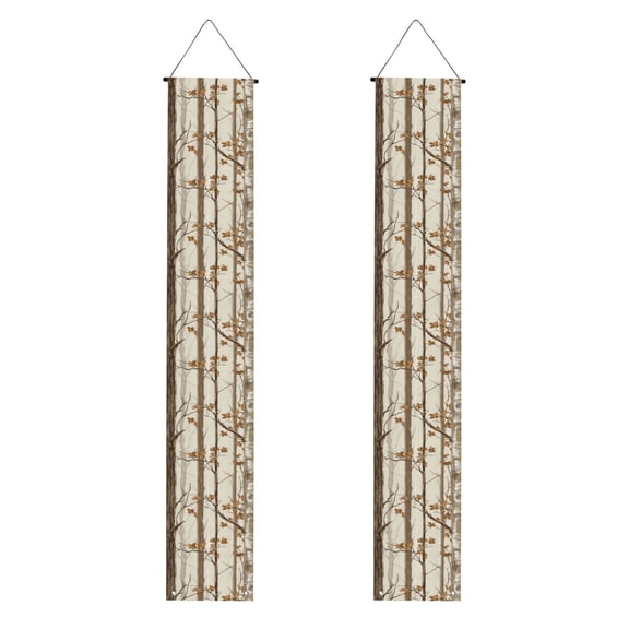 A Pair Of Decorative Banners 70.9×11.8in Can Be Reused And Easily ...