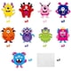 BeYumi Little Monster Cutouts Bulletin Board Decorations Set 45Pcs ...