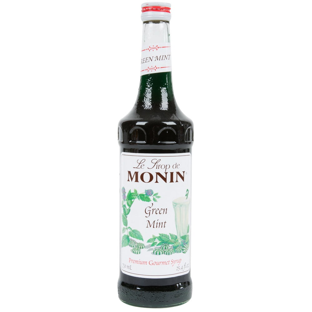 Monin Syrup - Green Mint - 750 ml - Walmart.com