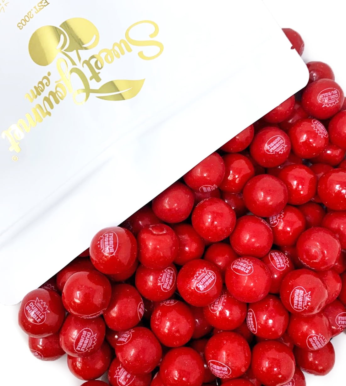 SweetGourmet Very Cherry Dubble Bubble Gumballs | Candy Filled Bubble ...