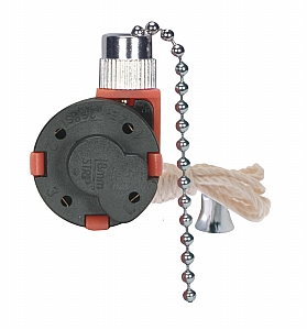 Satco 3 Speed Ceiling Fan Switch Nickel - Walmart.com