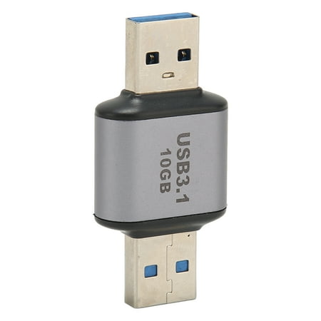 USB 3.1 Adapter, USB3.1 Male To USB3.1 Male Adapter Portable Small Size ...