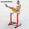 BalanceFrom Fitness Multi-Function Dip Stand, Improved Design, 500Lbs ...