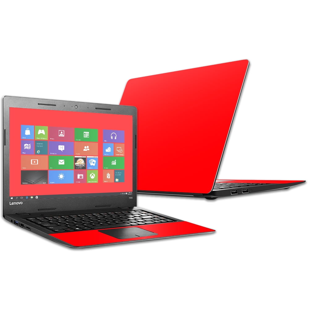 Skin Decal Wrap Compatible With Lenovo IdeaPad 100S 14" Red - Walmart.com
