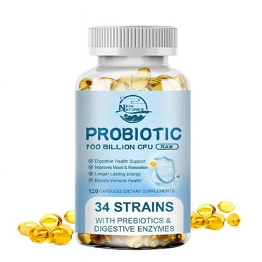 NATURE MADE Probiotics, Digestive, Multi-Strain 12, Ultra-Strength ...