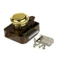 Gold Push Button Catch Lock for Cabinet Door in RV, Yacht and Motorhome ...