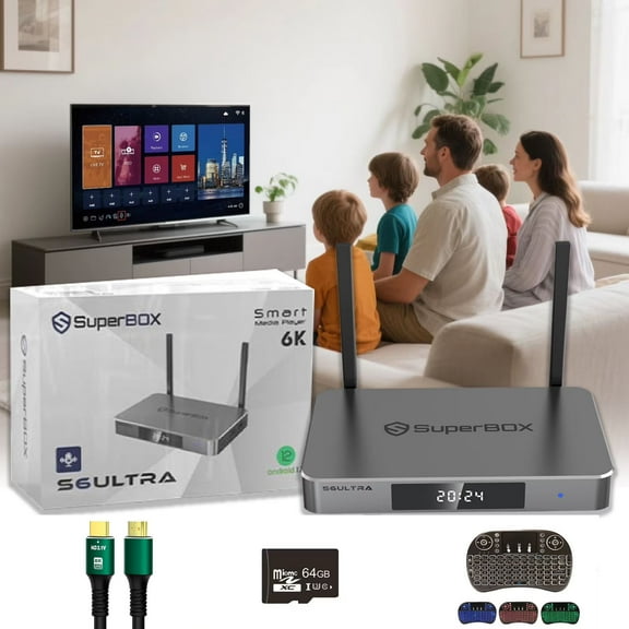 Superbox S6 Ultra 2025 Fully Loaded, Super Box S6ultra with Voice ...