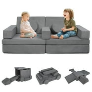 Little Nest Modular Adventure Couch Lunar Grey for Toddler - Walmart.com
