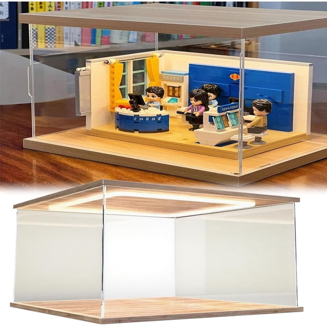 Light Up Clear Acrylic Display Box 8 12 14 16 18 20 22 24 in, Long ...