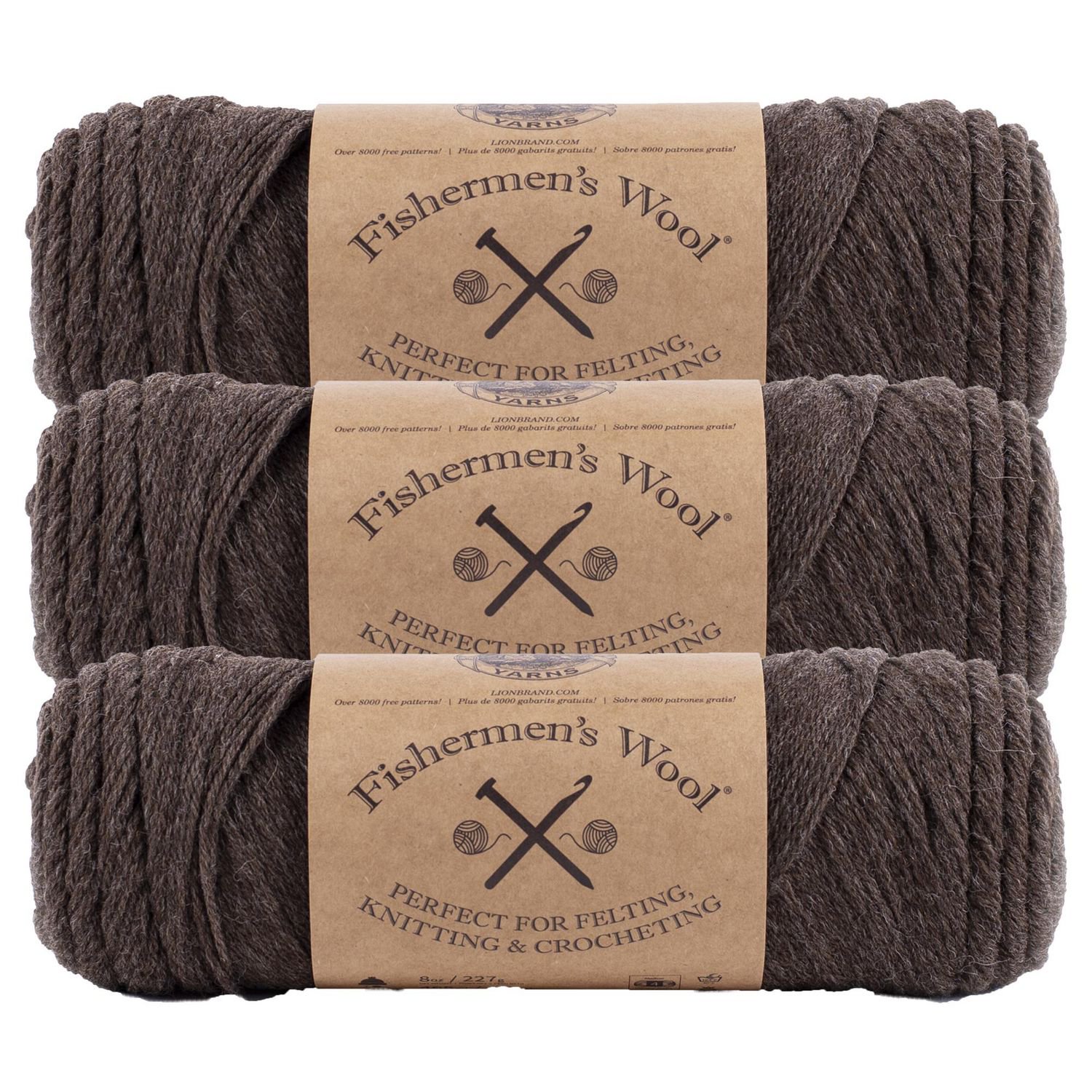 Click here for Lion Brand Fishermens Wool Yarn #4 Medium/Worsted... prices