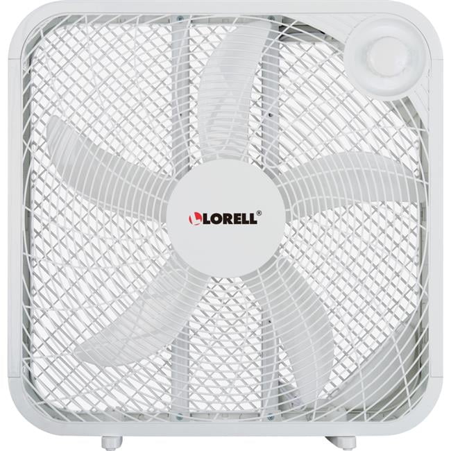 3-Speed Box Fan, White - Walmart.com