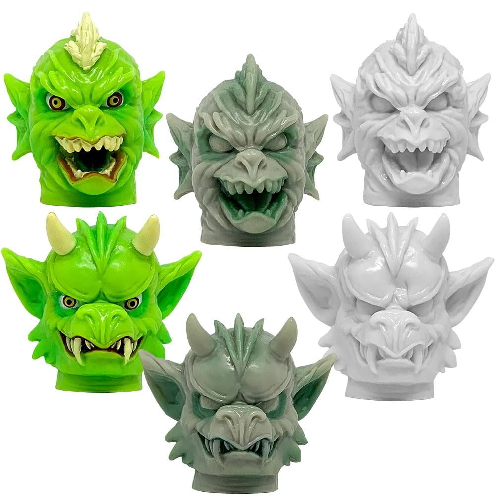 Figures Toy Company Set of 6 Gargoyle Heads for 8 Inch Type S Retro ...