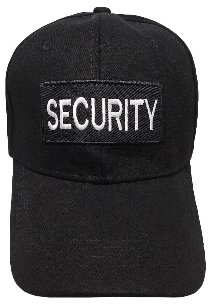 Ant Enterprises Security guard officer cap hat embroidered black ...