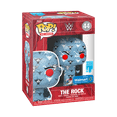 Funko Pop! Artist Series: WWE - The Rock Vinyl Figure - Walmart ...