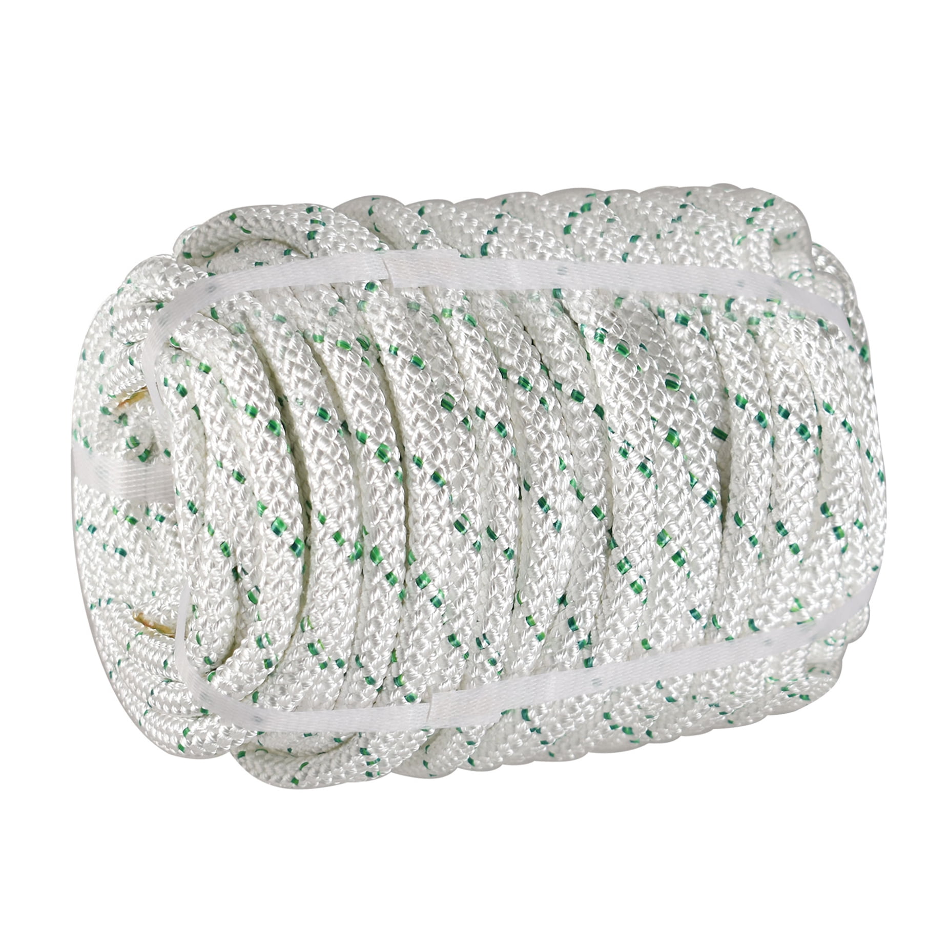 3/8 in 200 FT Double Braid Polyester Rope Tensile Strength 1550 LBS ...