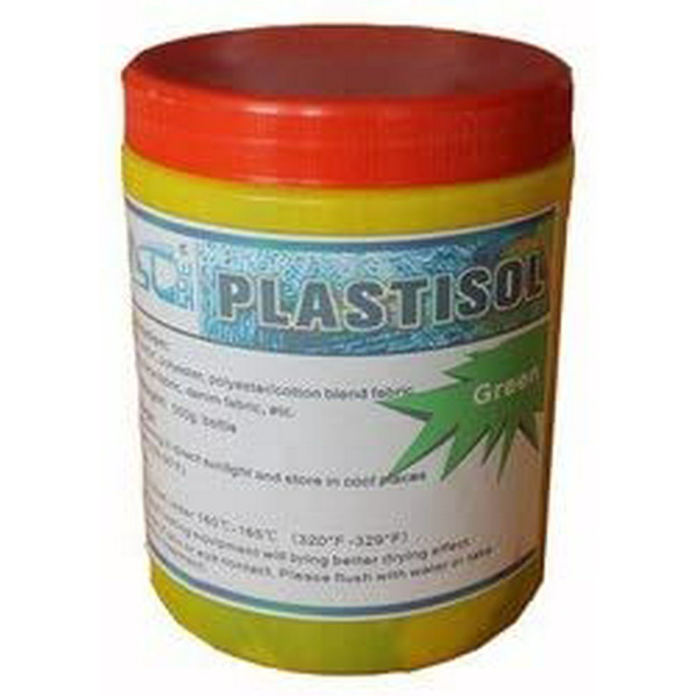 INTBUYING Plastisol Ink Screen Printing Oil-based Ink green - Walmart ...