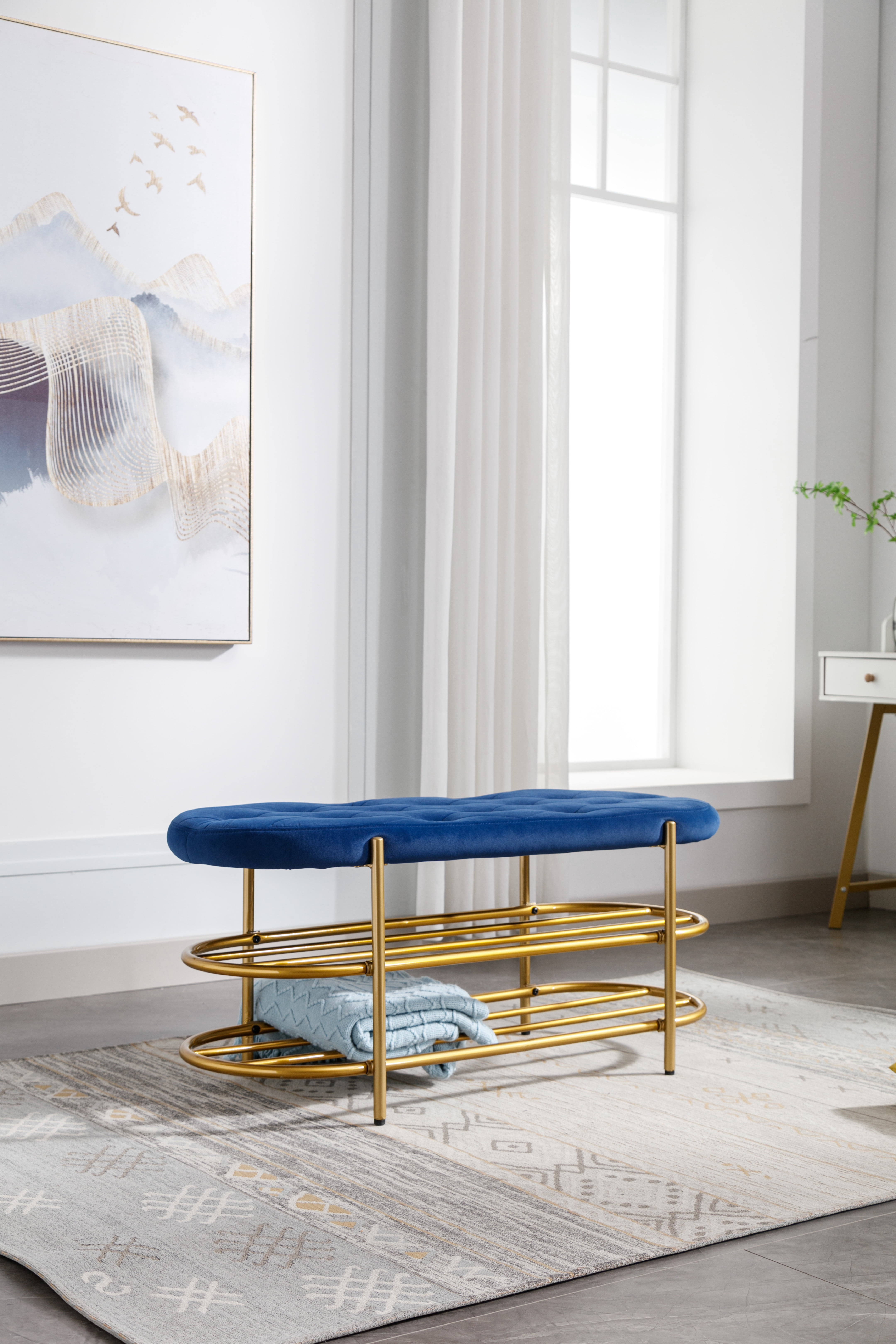 Cosymart Living Room Bench /End of Bed Bench - Walmart.com