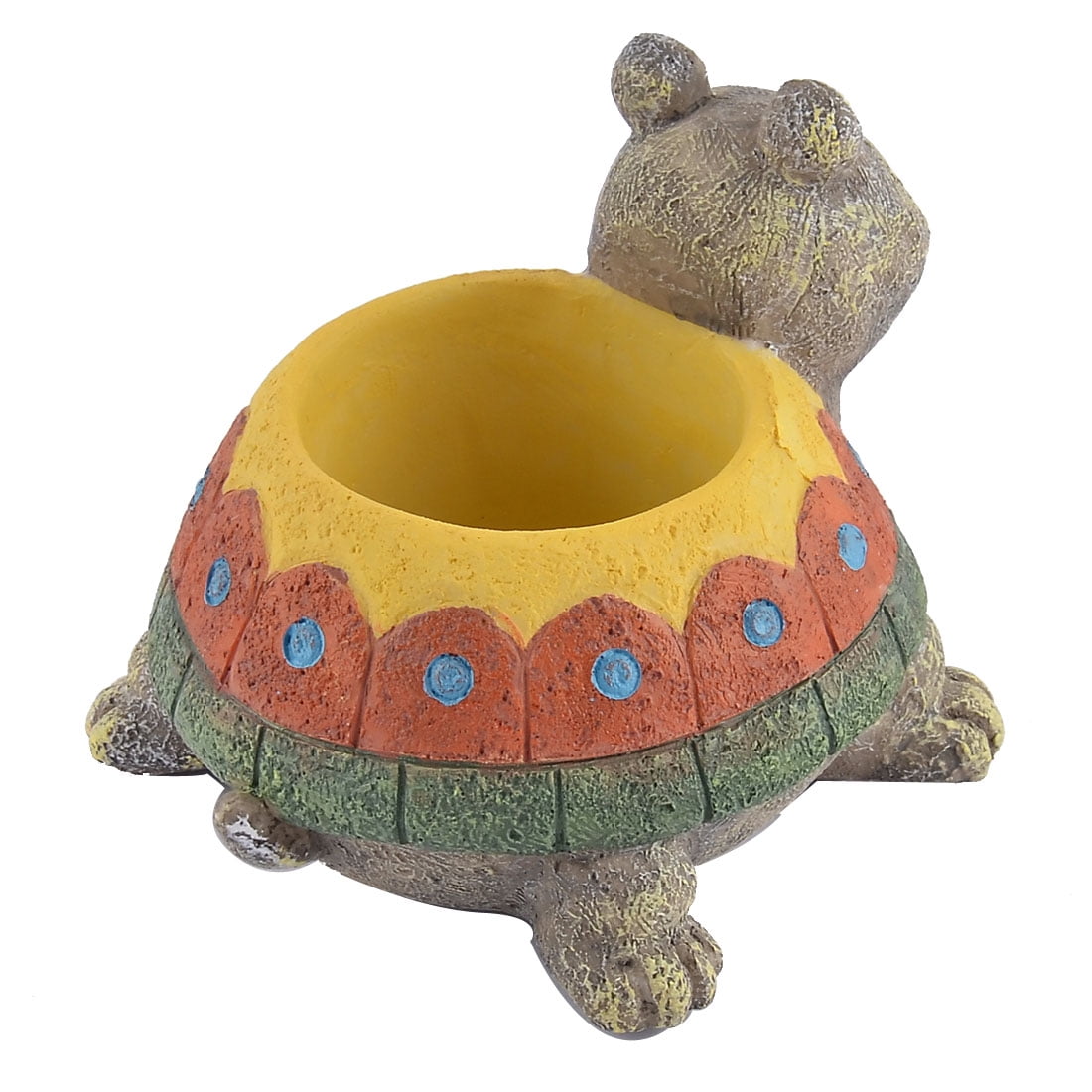 Household Garden Office Resin Turtle Shaped Plant Flower Pot Planter ...