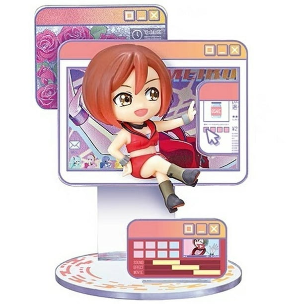 Anime Hatsune Miku Blind Box Window Figure Series Kaito Meiko Mini ...
