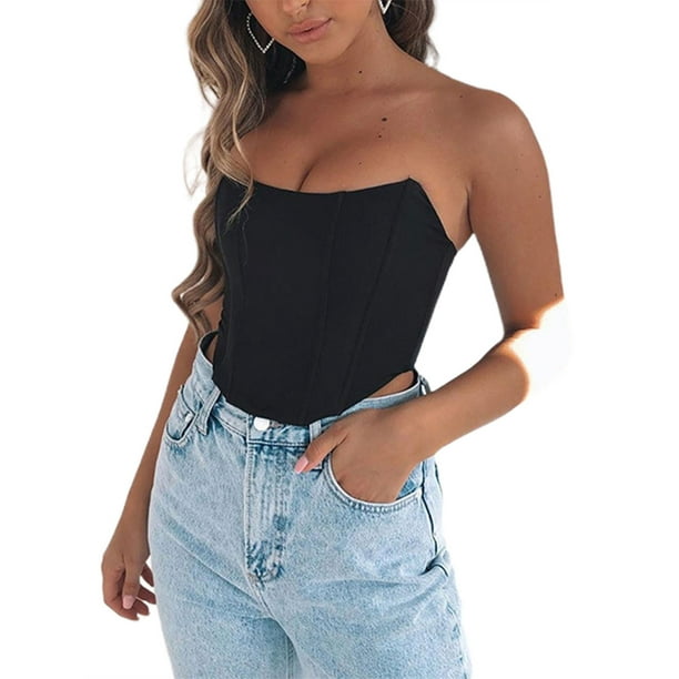 Coutexyi Summer Sexy Female Crop Tops Women Sleeveless Straps