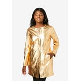 Jessica London Women's Plus Size Three Quarter Length Jacket Real ...