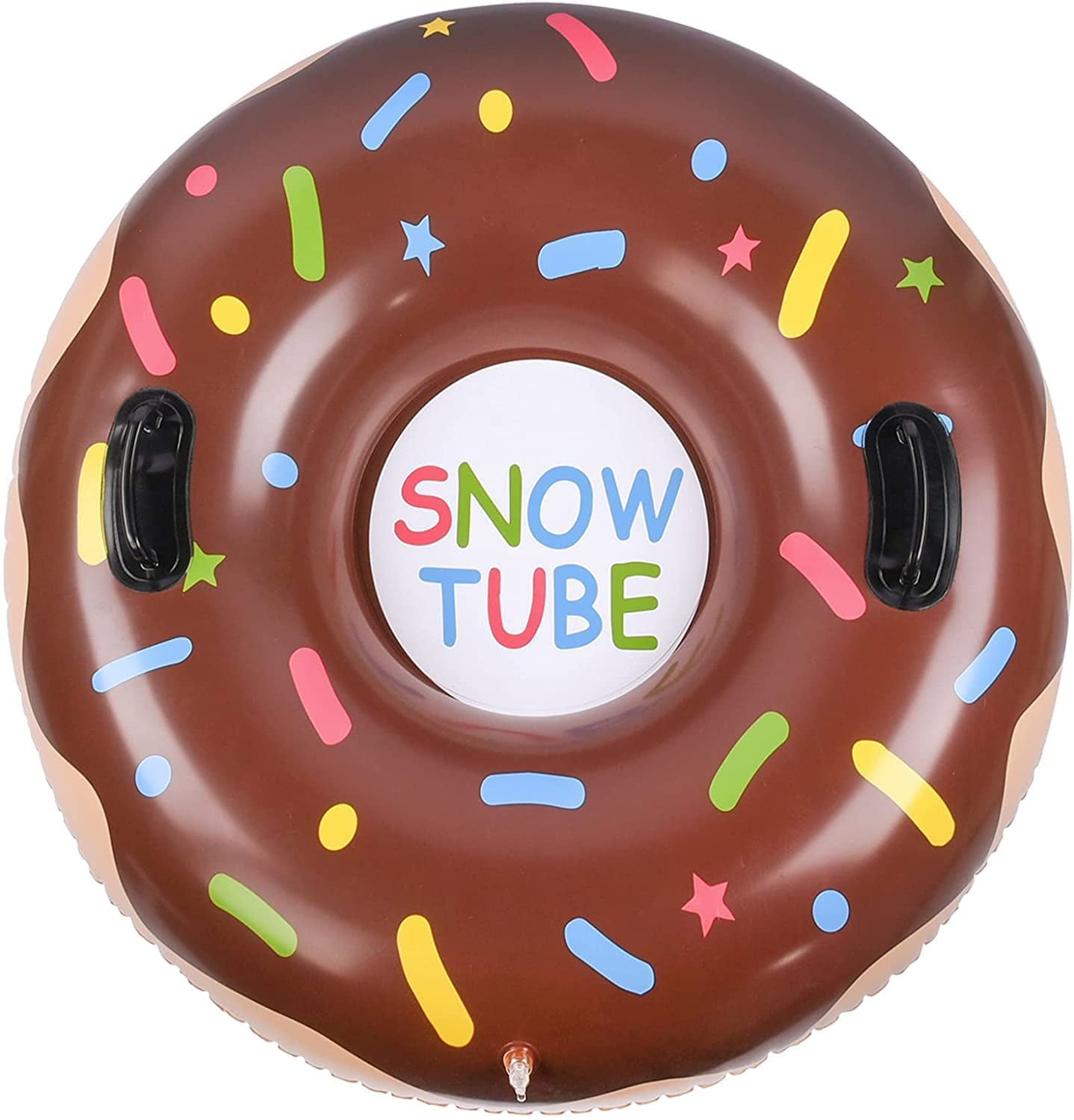 Snow Tube,Inflatable Snow Sled,Heavy Duty Thickness Material Sleds ...