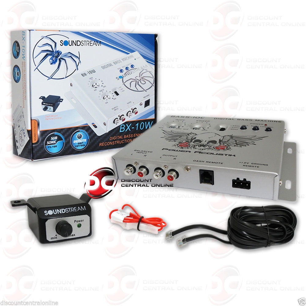 Soundstream BX-10 Digital Bass Reconstruction by with Processor Remote