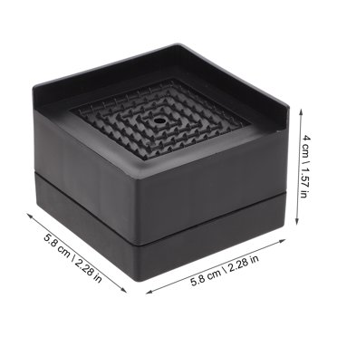 Dilwe 4 Pieces/Set Furniture Leg Risers PP Plastic Non-Slip Riser for ...