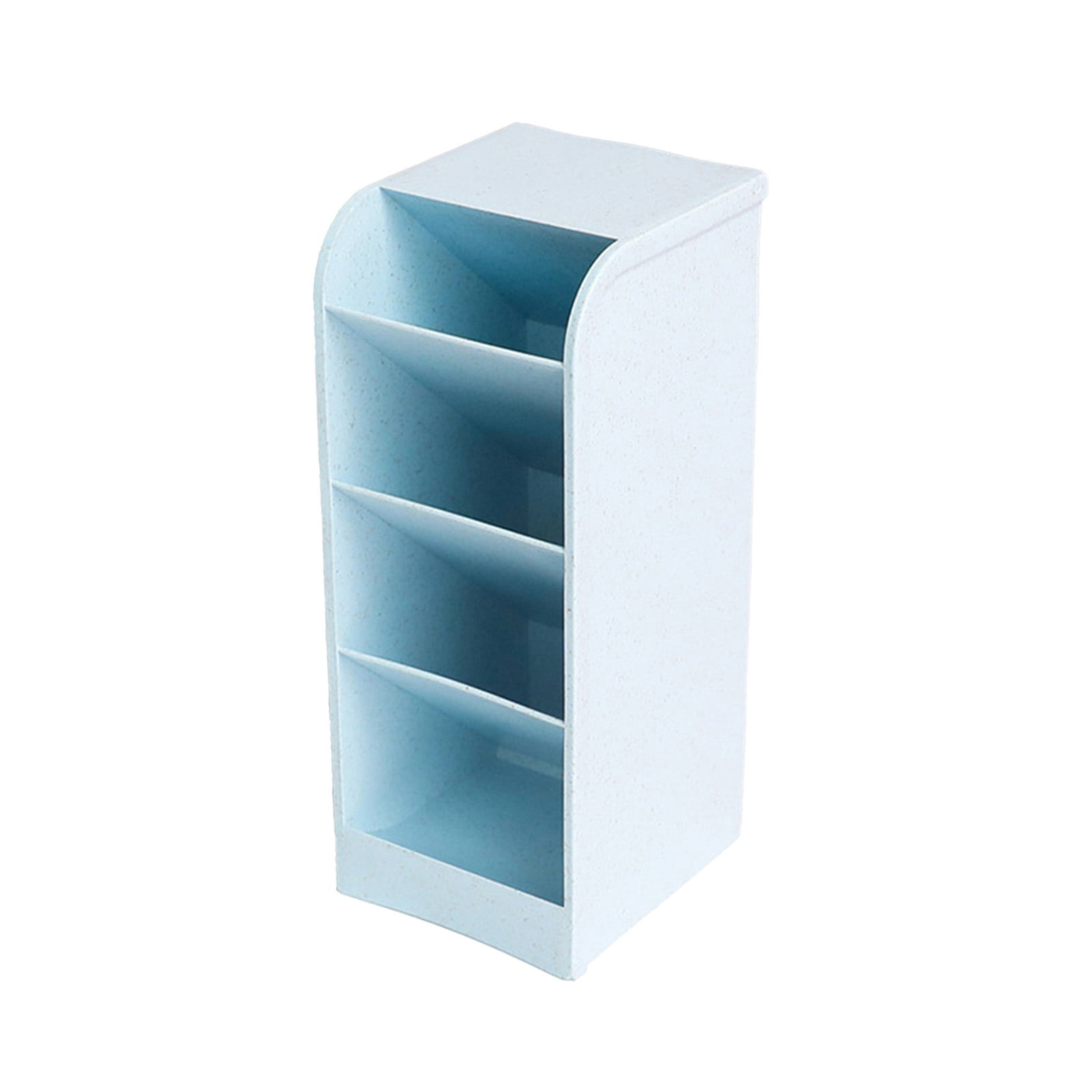 Slant Design Pen Holder Large Capacity Anti-slip Bottom Pencil Storage ...