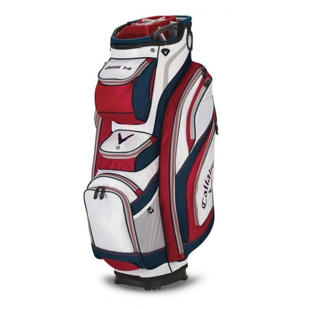 NEW Callaway Org. 14 Red/White/Blue Cart Bag - Walmart.com