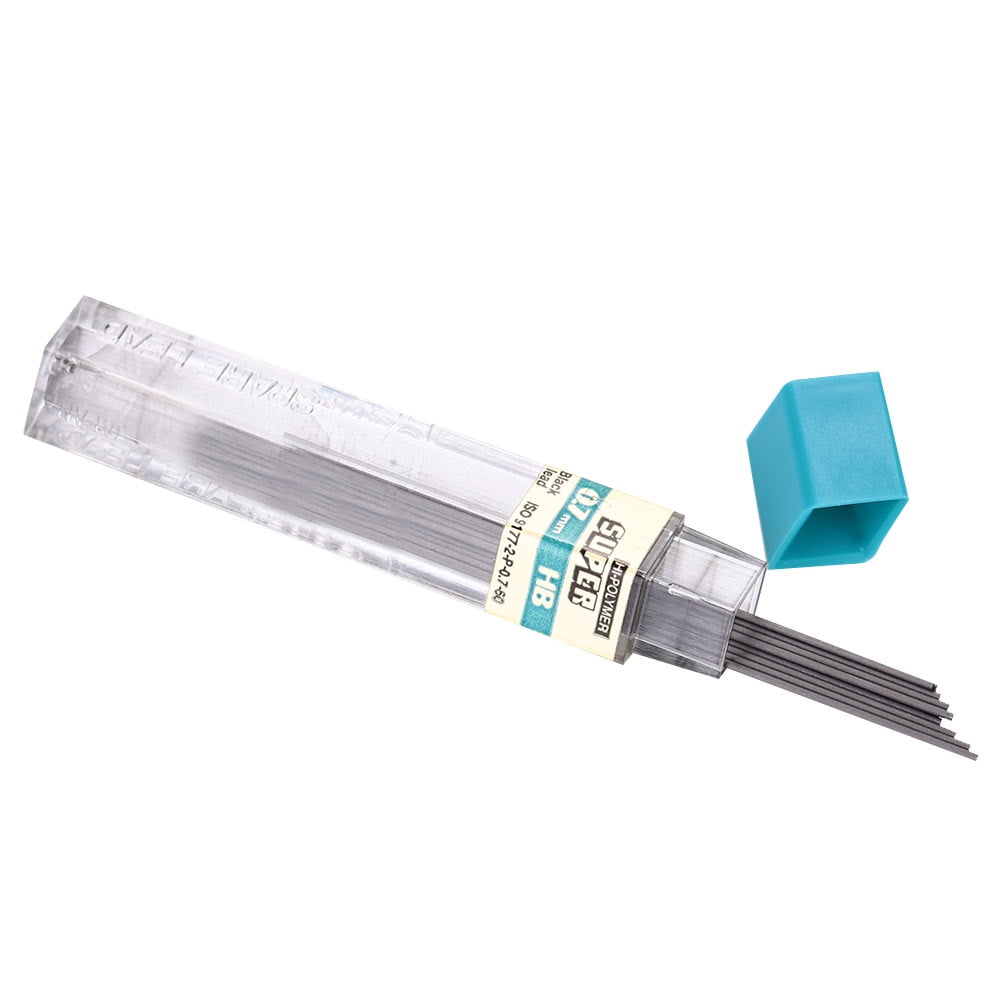 Pencil Lead Mechanical Pencil Refills Smooth 12 Leads HB School Student ...