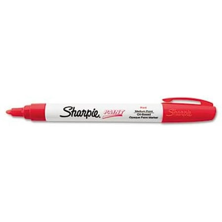 Permanent Paint Marker, Medium Point, Red | Walmart Canada