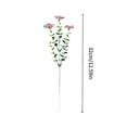4th of July Artificial Flag Flower Branches - Patriotic Red White Blue ...