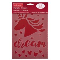 Alphabet Handlettered Script Stencils, 12" x 12" by Craft Smart® - 86 ...