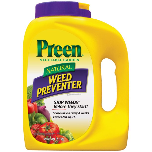 Preen Natural Vegetable Garden Weed Preventer - 5 lb. - Covers 250 sq ...