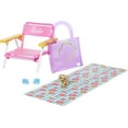 Barbie Beach Set with Pet Puppy & Chair, 6 Storytelling Pieces ...