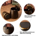 XL Outdoor Ashtray with Lid for Cigarettes, Smokeless Stainless Steel ...