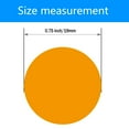 10 Bright Colors 3/4" Dot Stickers Round Color Coding Labels. 4200 Pcs ...