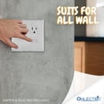 OHLECTRIC Stainless Steel Wall Plate 2 Gang 1 Duplex for Single ...