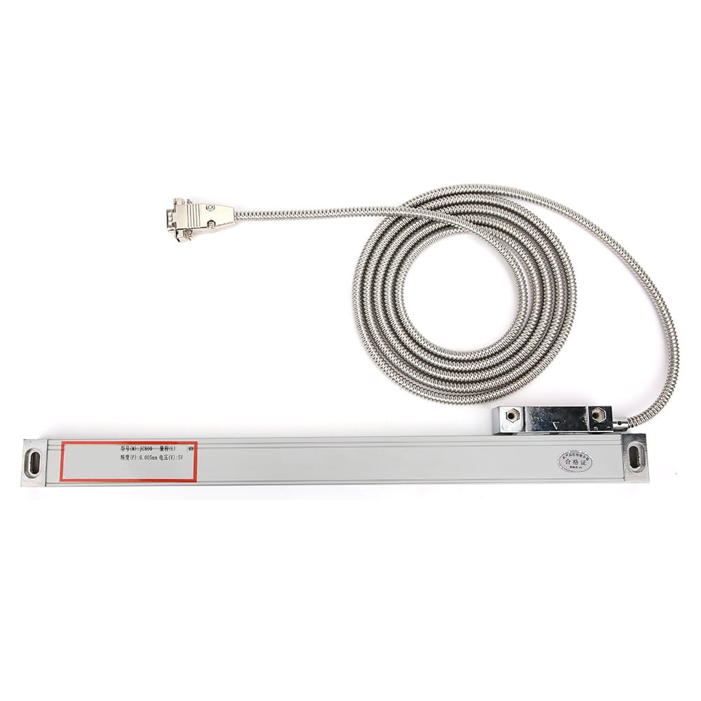 Escala lineal, 2 piezas, codificador lineal de carrera de 100 mm y 300 mm, lectura digital ...