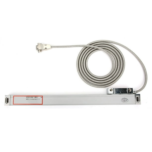 Escala lineal, 2 piezas, codificador lineal de carrera de 100 mm y 300 mm, lectura digital ...