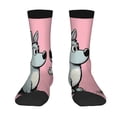 Four Seasons Universal Socks - 2 Pairs of Unisex Trendy Socks with Fun ...