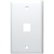 Datacomm Electronics 20-4501-Wh D Cor Wall Plate Insert With 90 Hdmi Connector - Walmart.com